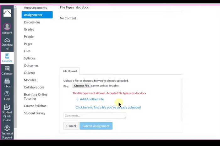 Fix Canvas File Upload Error: Troubleshooting Restricted File Types Fix Canvas File Upload Error: Troubleshooting Restricted File Types